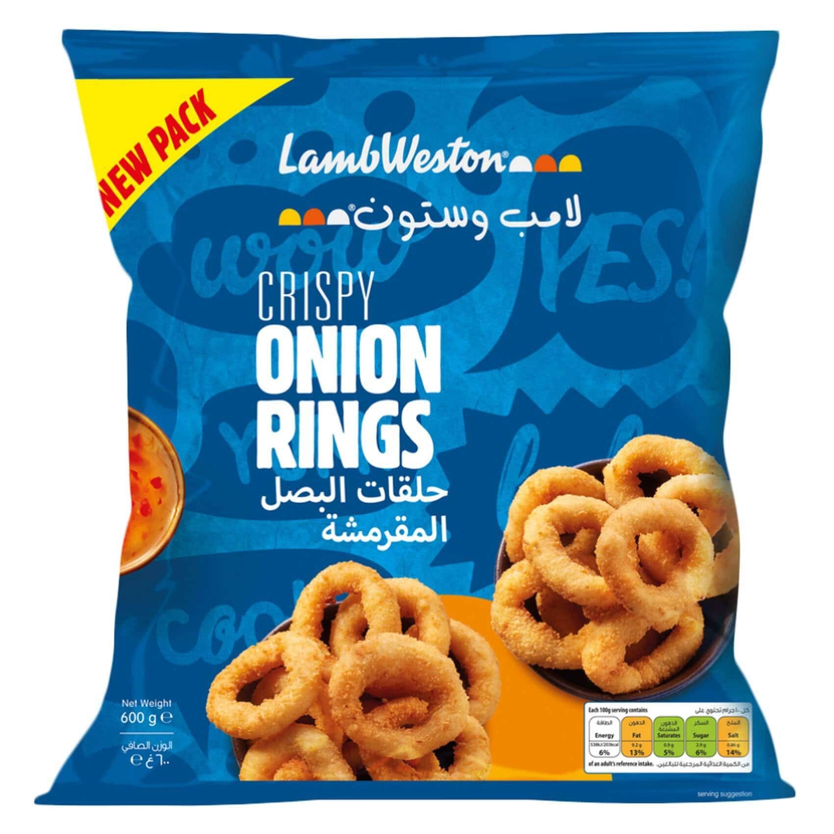 Buy Lamb Weston Crispy Onion Rings 600 g Online in UAE | Talabat UAE