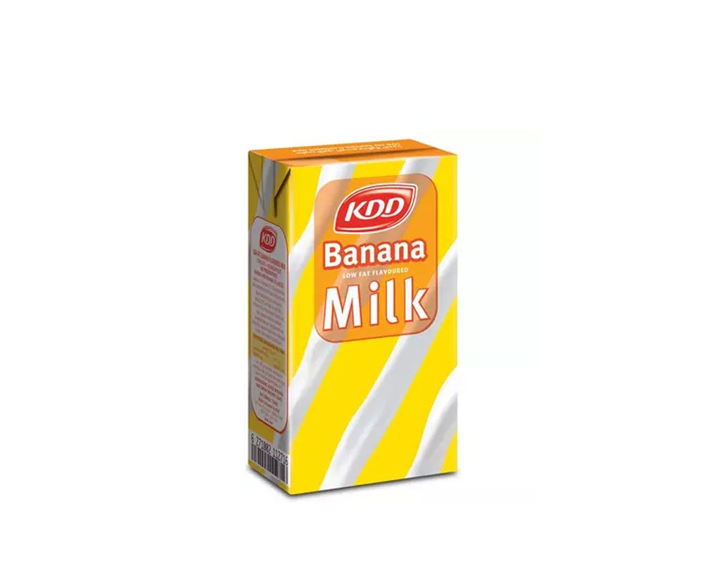 Buy KDD UHT Banana Flavoured Milk, 250ml Online in Kuwait | Talabat Kuwait