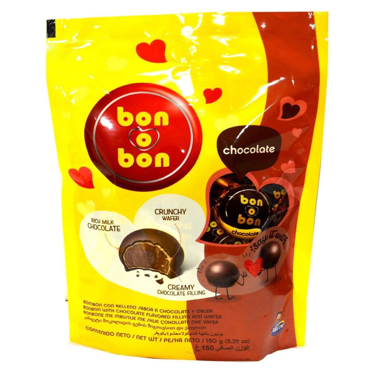 Buy Arcor Bon O Bon Chocolate, 150g Online in UAE | Talabat UAE