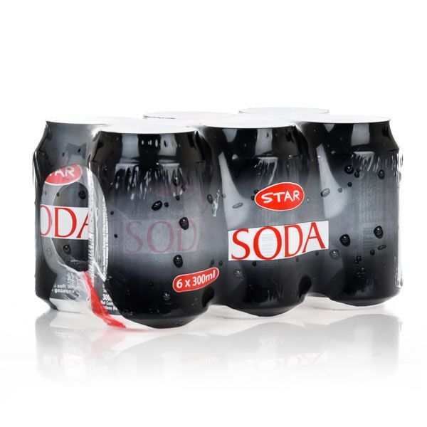 اشترِ ستار مياه صودا، 6 علب × 300 مل أونلاين في Bahrain | طلبات Bahrain