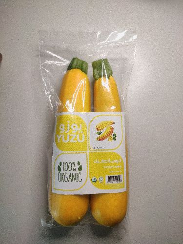 Buy Yuzu Organic Yellow Zucchini 500g Online in Oman | Talabat Oman