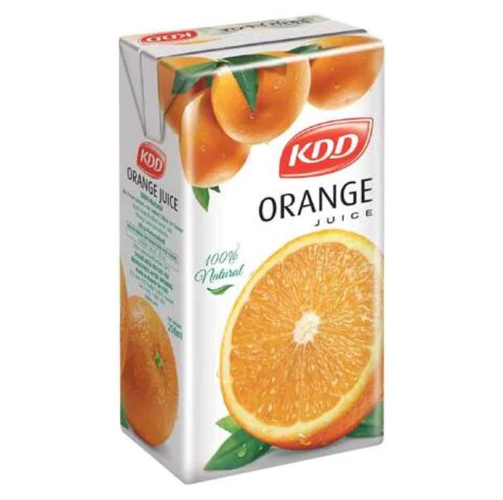 Buy KDD Natural Orange Juice, 250ml Online in Kuwait | Talabat Kuwait