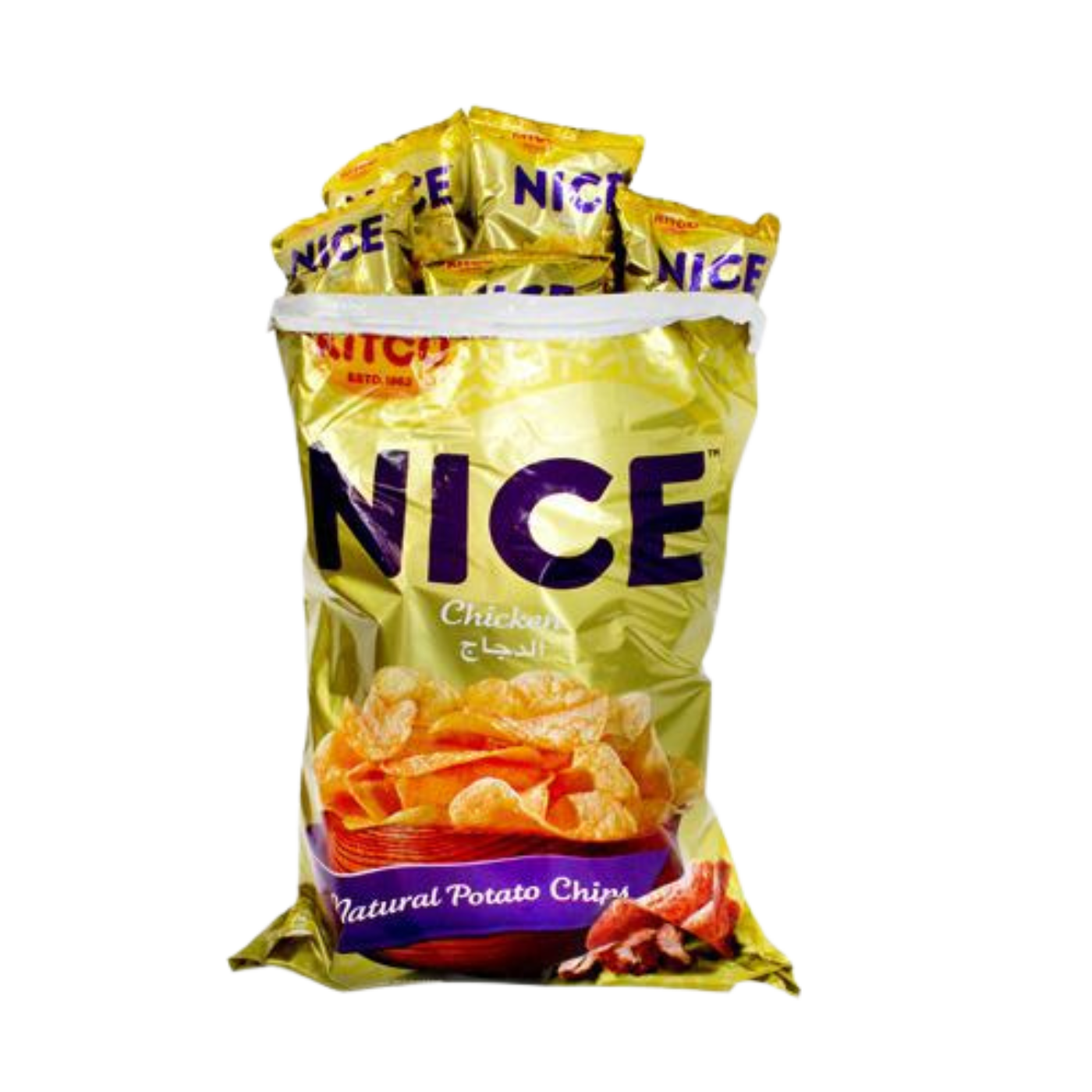 Buy Nice Potato Chips Chicken 14 g 21 pcs Online in Oman | Talabat Oman