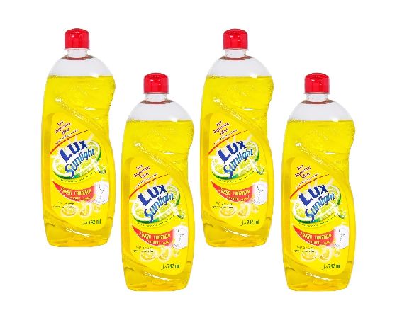 Buy Lux Sunlight Dishwashing Liquid Lemon, 4 x 742 ml Online in Oman ...
