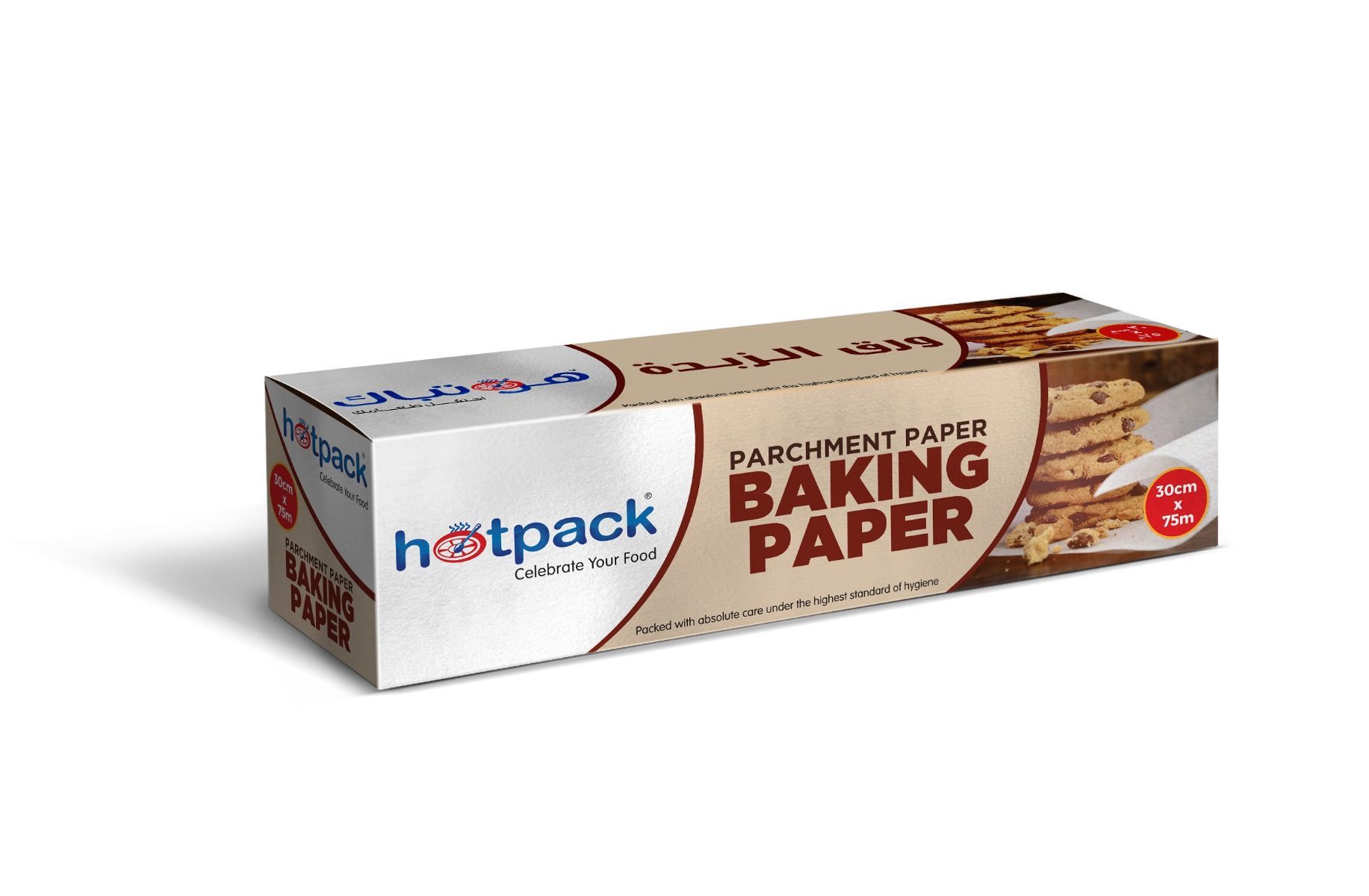 Buy Hotpack Baking Paper,75sq.ftx30cm, 1 Roll Online in Kuwait ...