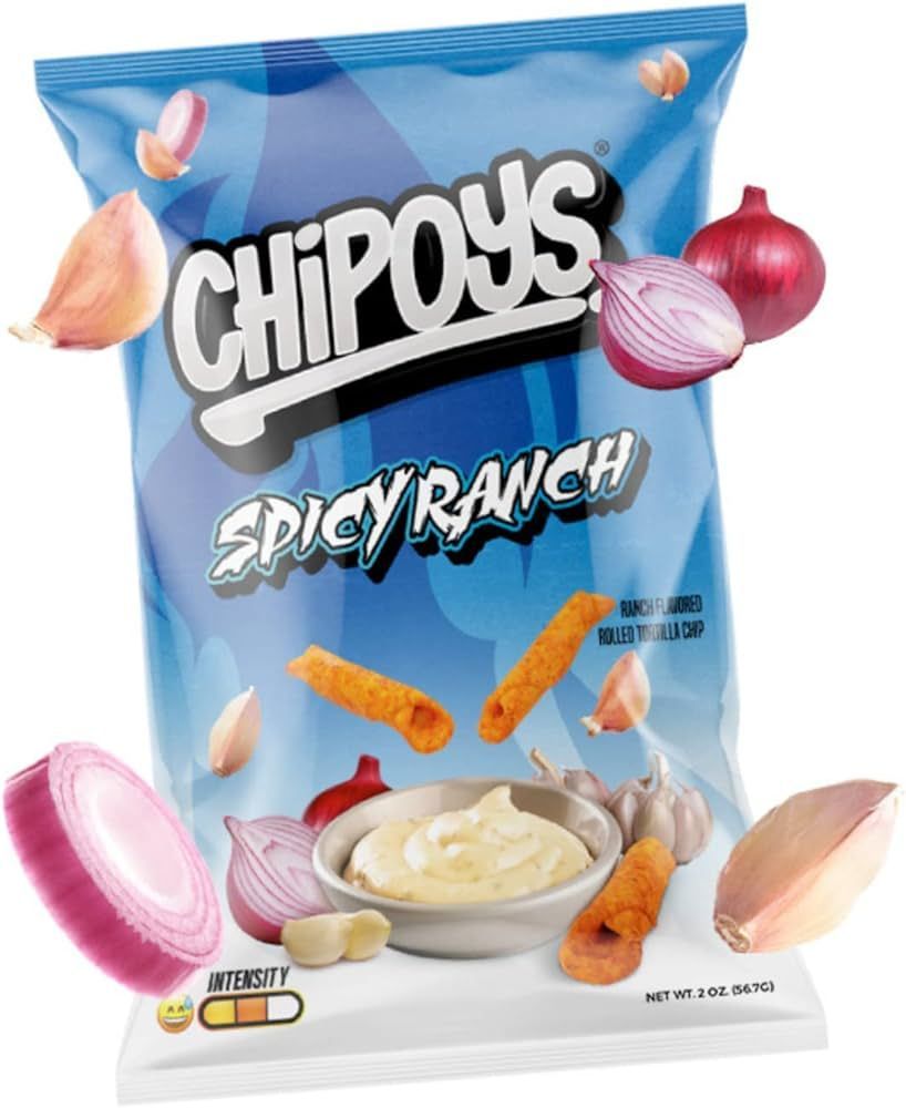 Buy Chipoys Spicy Ranch Rolled Tortilla Chips, 56g Online in Kuwait ...