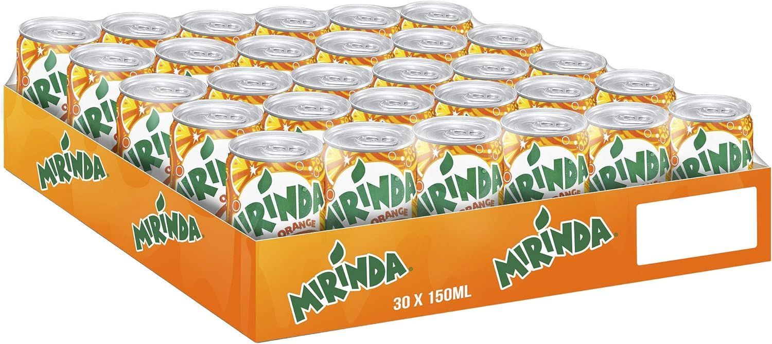 Buy Mirinda Orange 150 ml x 30 Pcs Online in Bahrain | Talabat Bahrain