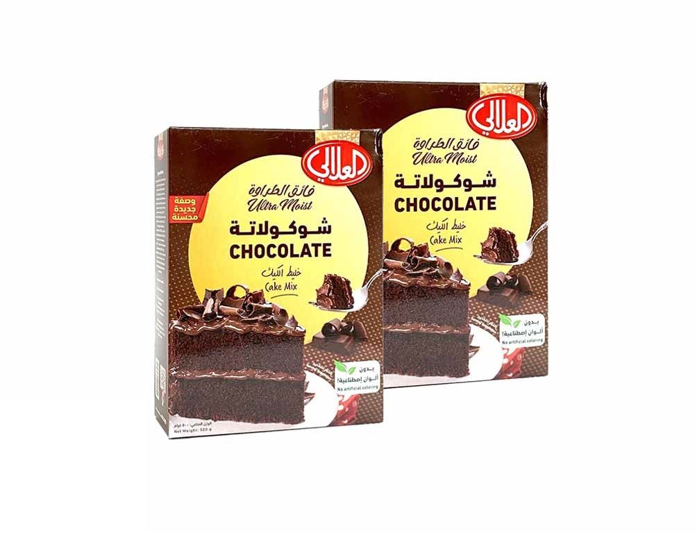 Buy Al Alali Chocolate Cake Mix, 2x500g Online in Kuwait | Talabat Kuwait