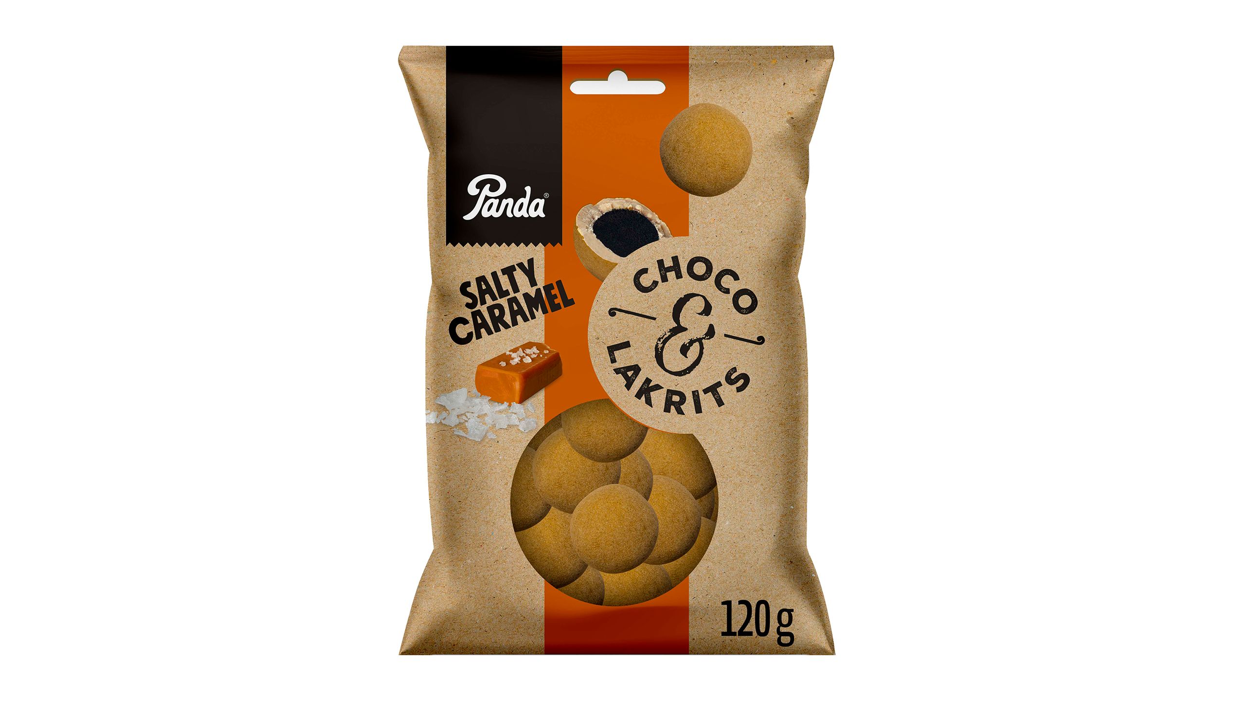 Panda Choco Lakris Salt Karamell | 120g - foodora.no