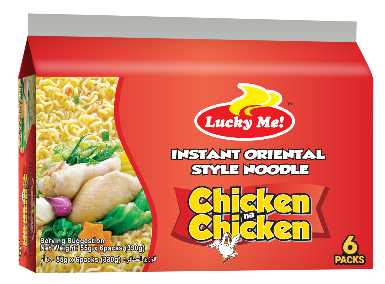 Buy Lucky Me! Instant Mami Chicken 6X55 g Online in UAE | Talabat UAE