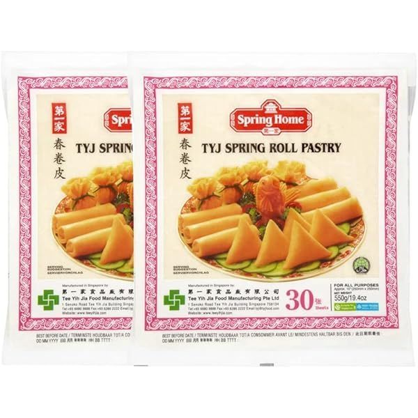 Buy Tyj Pastry Plain 50 Sheets 400 g x 2 Pcs Online in Bahrain ...