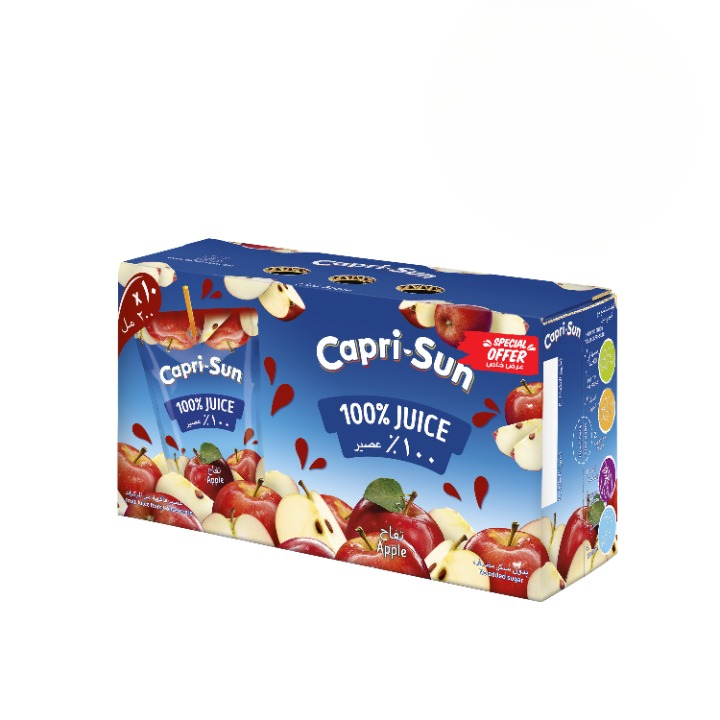Buy Capri-Sun Apple Juice No Sugar Added, 10x200ml Online in UAE ...