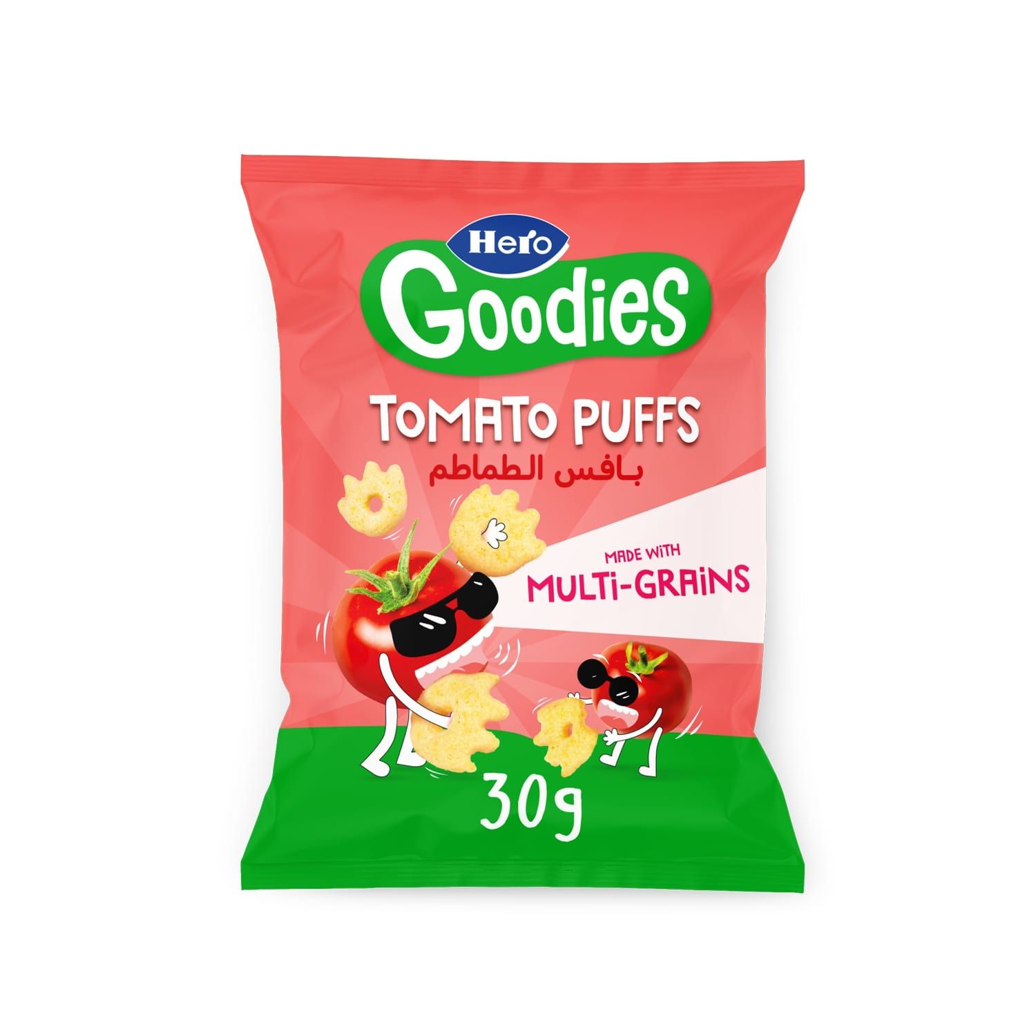 Buy Hero Goodies Tomato Puffs, 30g Online in Egypt | Talabat Egypt