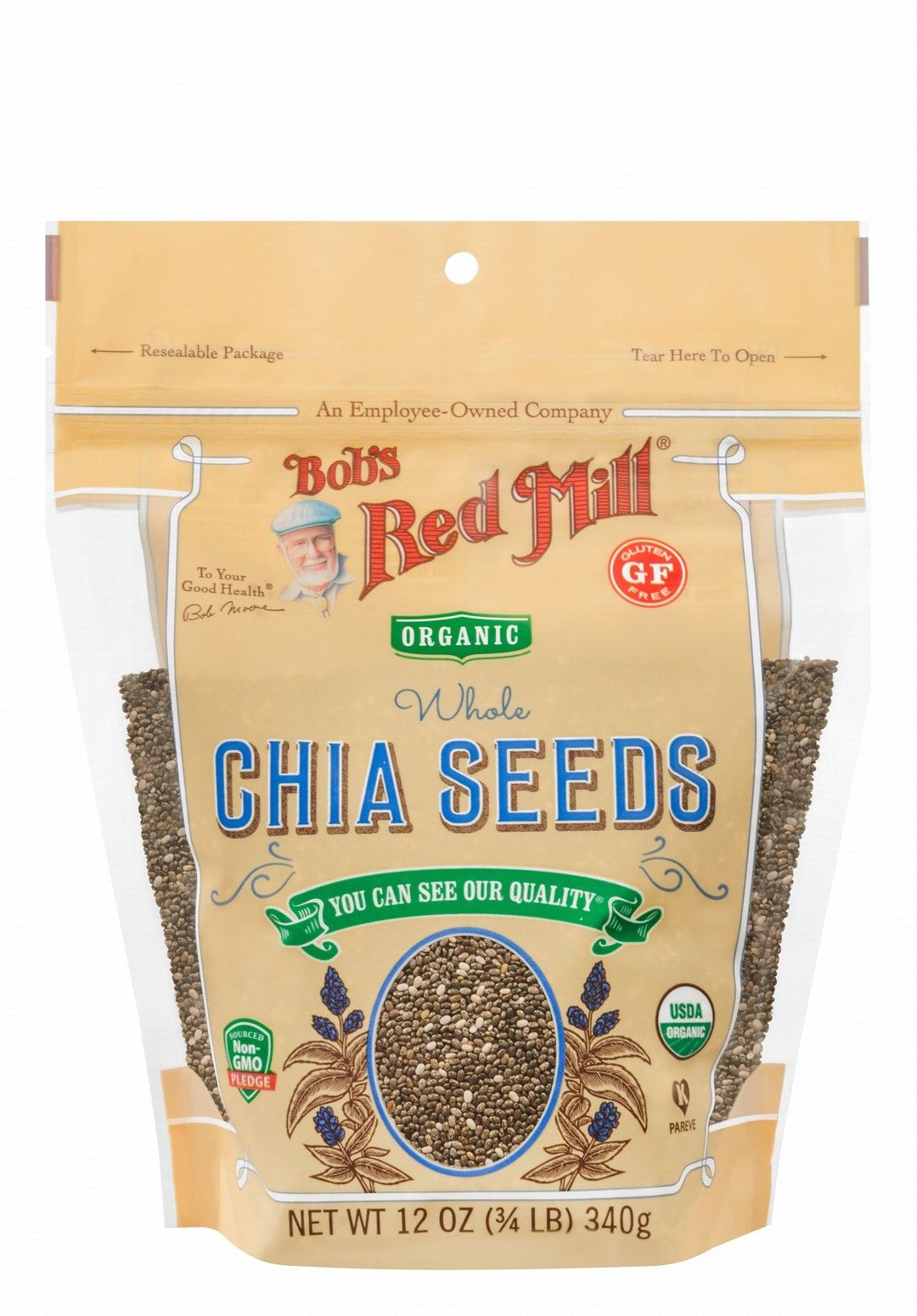 Buy Bob'S Red Mill Organic Whole Chia Seeds, 340g Online in Kuwait ...