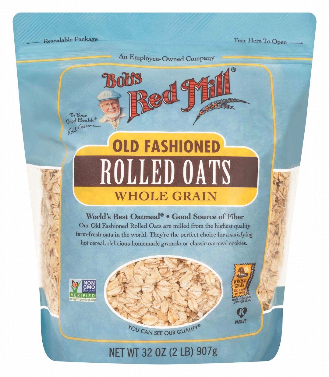 Buy Bob's Red Mill Oats Rolled Regular Old Fashion 907 g Online in ...