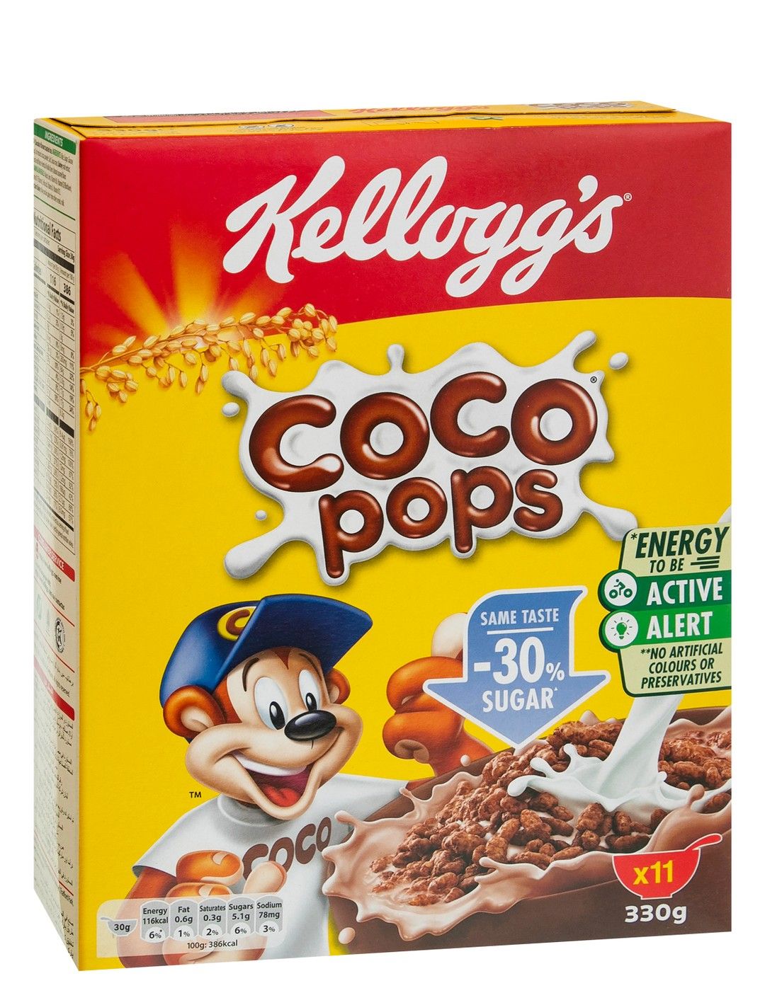 Buy Kellogg's Coco Pops Chocos,330g Online in Kuwait | Talabat Kuwait