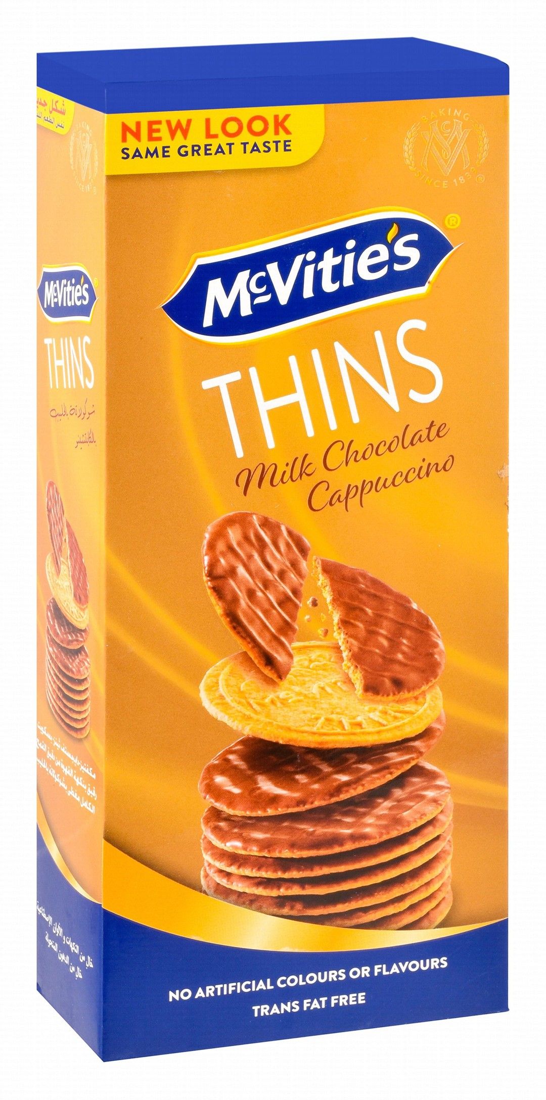 Buy McVitie's Thins Cappuccino Biscuits, 150g Online in Egypt | Talabat ...