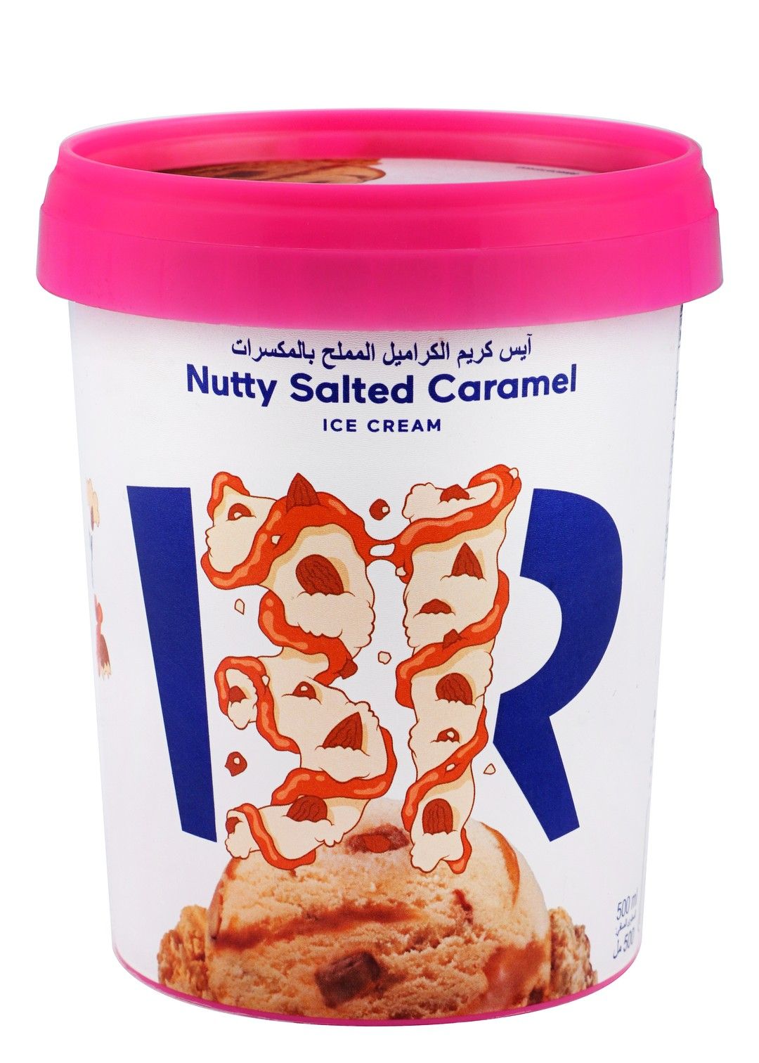 Buy Baskin Robbins Nutty Salted Caramel Ice Cream, 500ml Online in ...