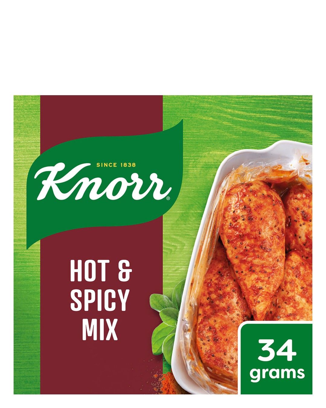 Buy Knorr Hot Spicy Chicken Mix 34 g Online in Jordan | Talabat Jordan