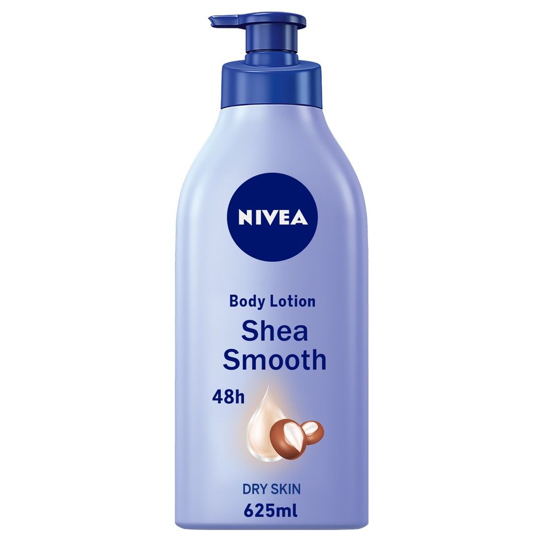 Buy Nivea Shea Smooth Body Lotion, 625ml Online in Bahrain | Talabat ...