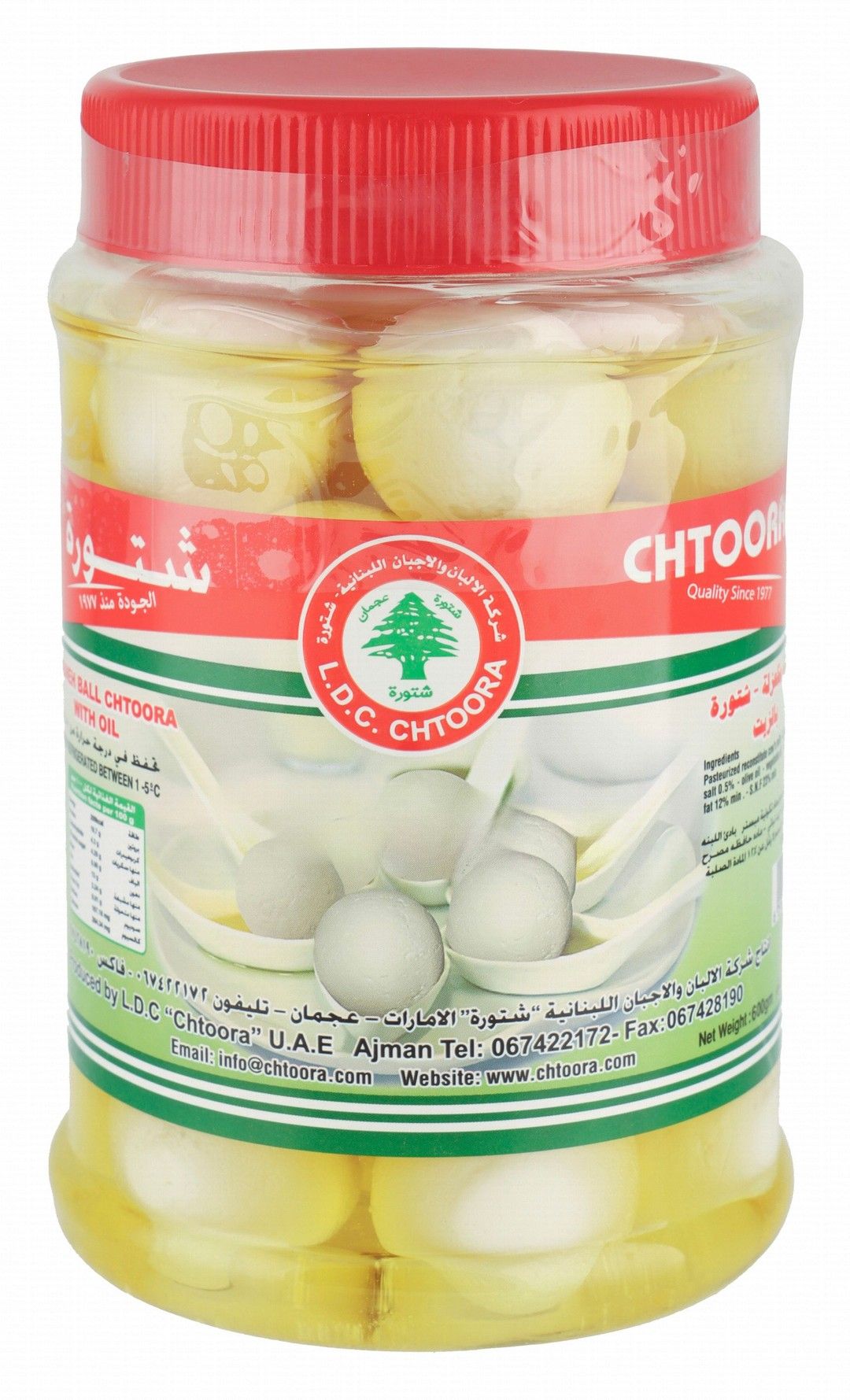 Buy Chtoora Labneh Ball with Oil 600 g Online in UAE | Talabat UAE