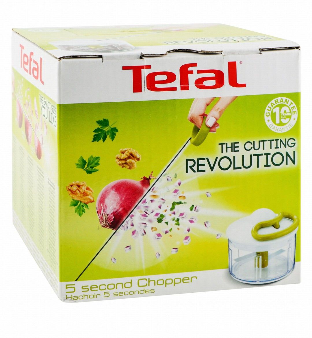 Buy Tefal Easypull Non Electric Food Processor/Chopper for 5 Seconds ...