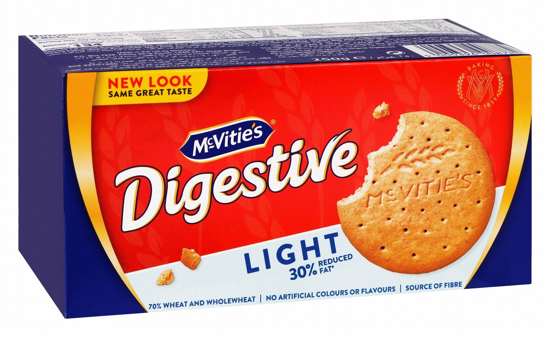 Buy McVitie's Digestive Light Biscuit, 250g Online in Kuwait | Talabat Kuwait