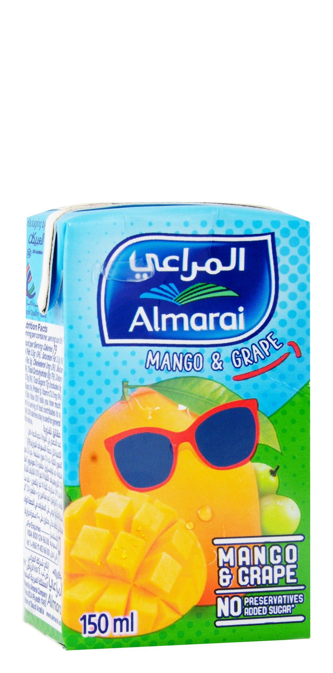 Buy Almarai Mango & Grape Nectar Juice, 140ml Online in Bahrain ...