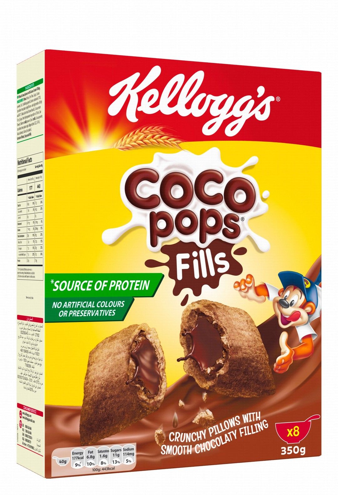 Buy Kellogg's Coco Pops Fills 350 g Online in UAE | Talabat UAE