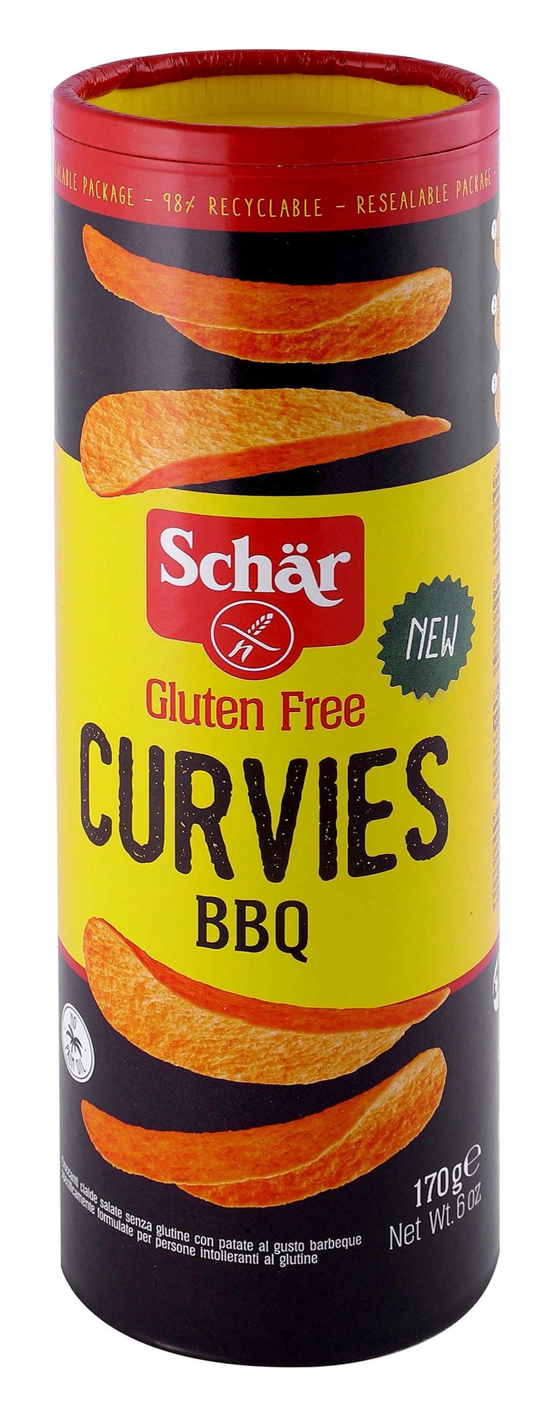 Buy Schar Gluten Free BBQ Curvies Chips, 170g Online in Bahrain ...