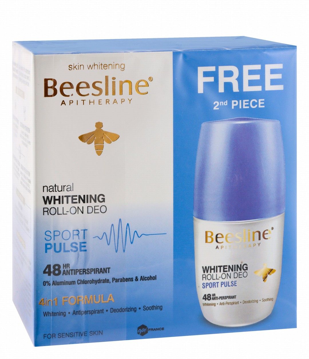 Buy Beesline Whitng Roll-On Offer Sport Pulse 50 Ml Promo Pack (1+1) Online in Egypt | Talabat Egypt