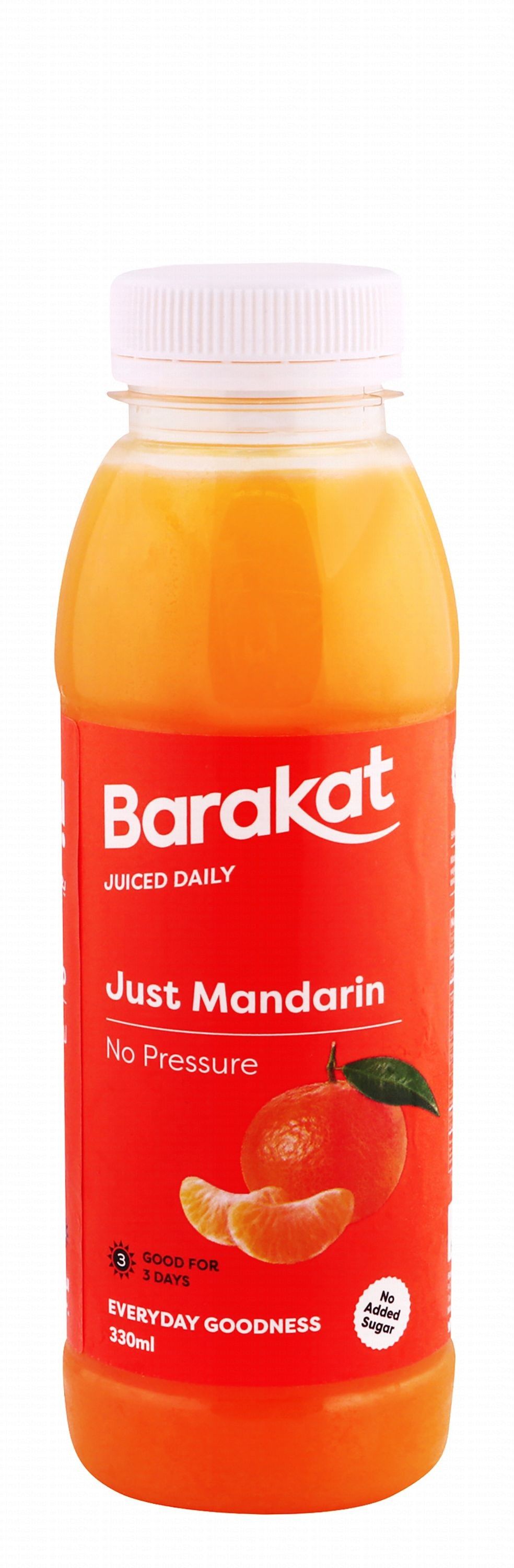 Buy Barakat Fresh Mandarine Juice, 330ml Online in Oman | Talabat Oman