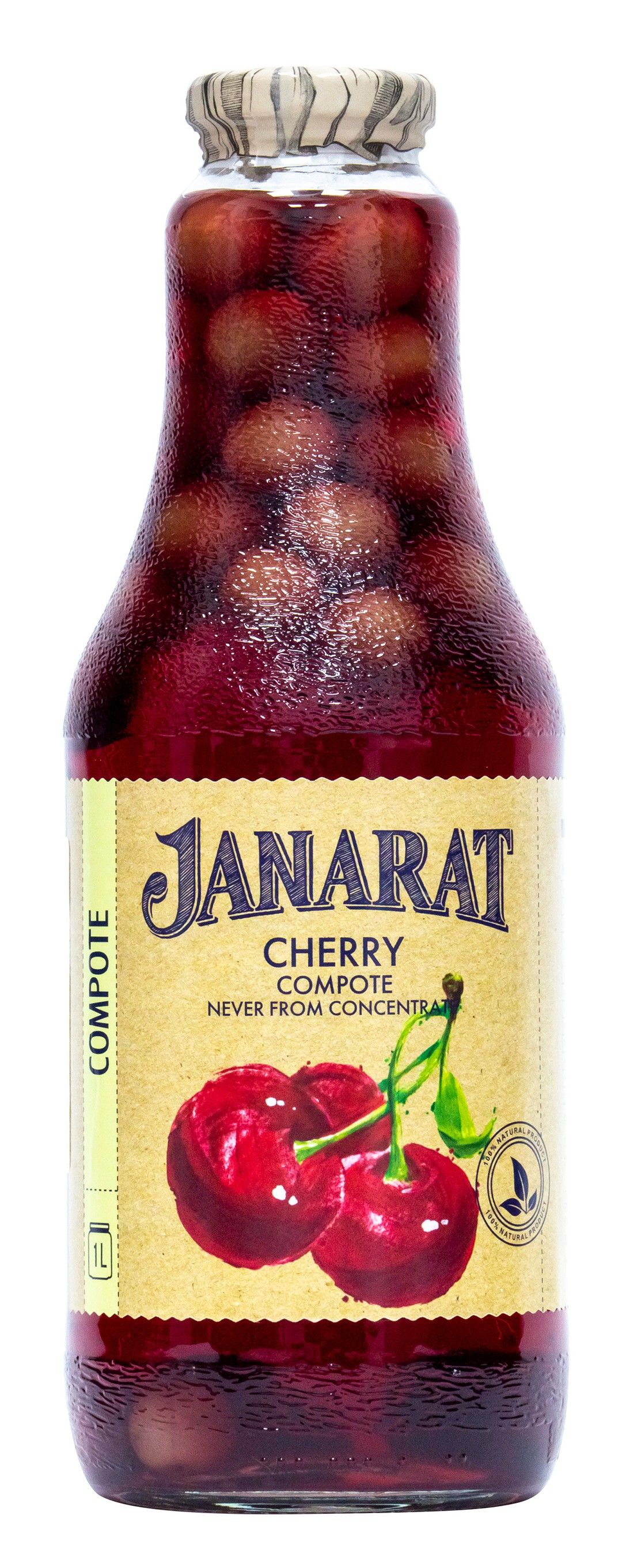 Buy Janarat Cherry Compote, 1L Online in UAE | Talabat UAE
