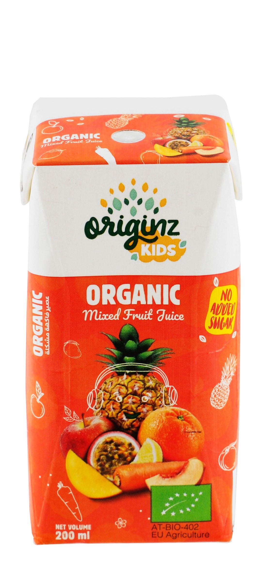 Buy Origins Organic Mixed Fruit Juice, 200ml Online in Kuwait | Talabat ...