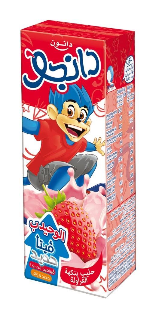 Buy Dango Strawberry Milk 190 Ml Online in Egypt | Talabat Egypt
