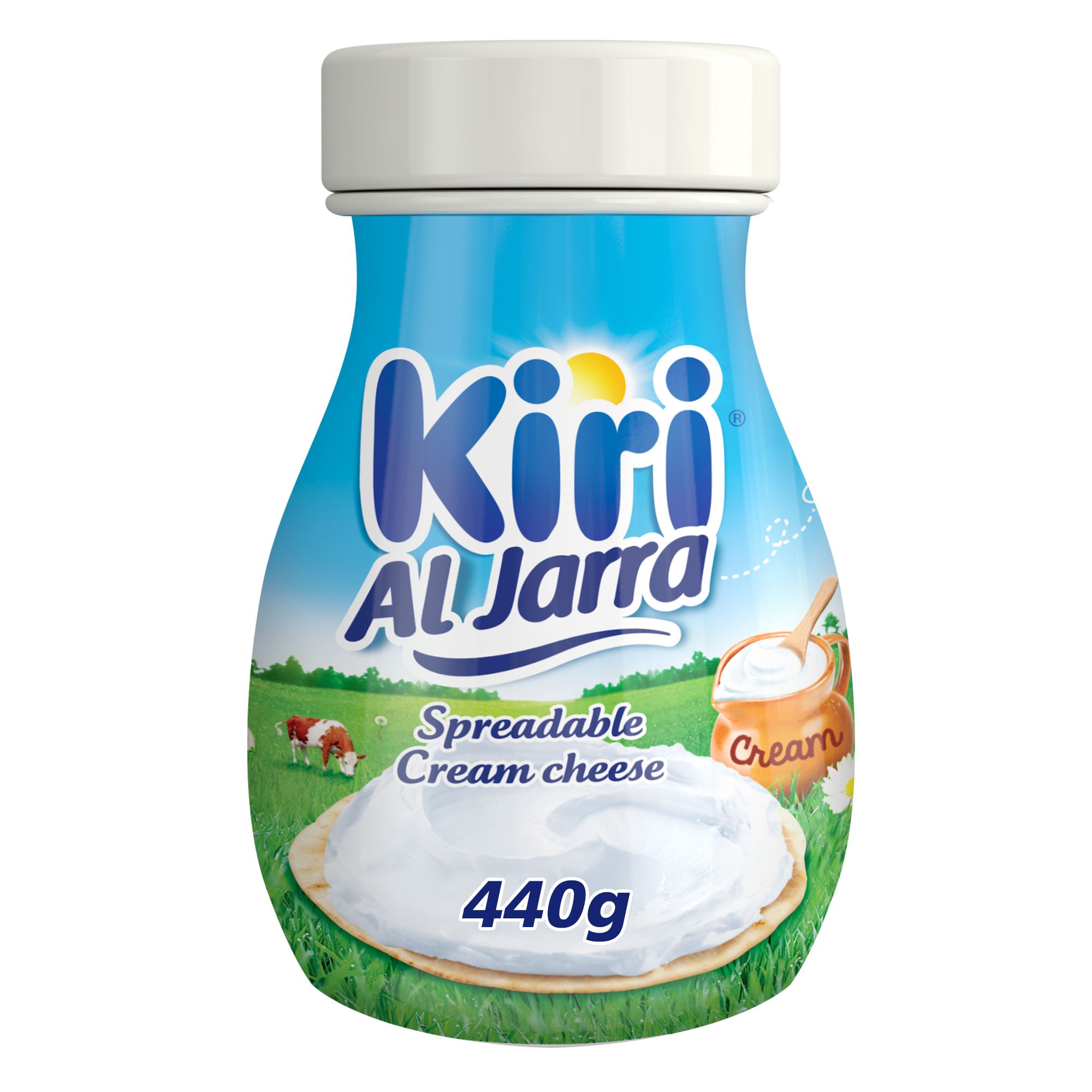 Buy Kiri Jarra Spreadable Cream Cheese Jar, 440g Online in Kuwait ...