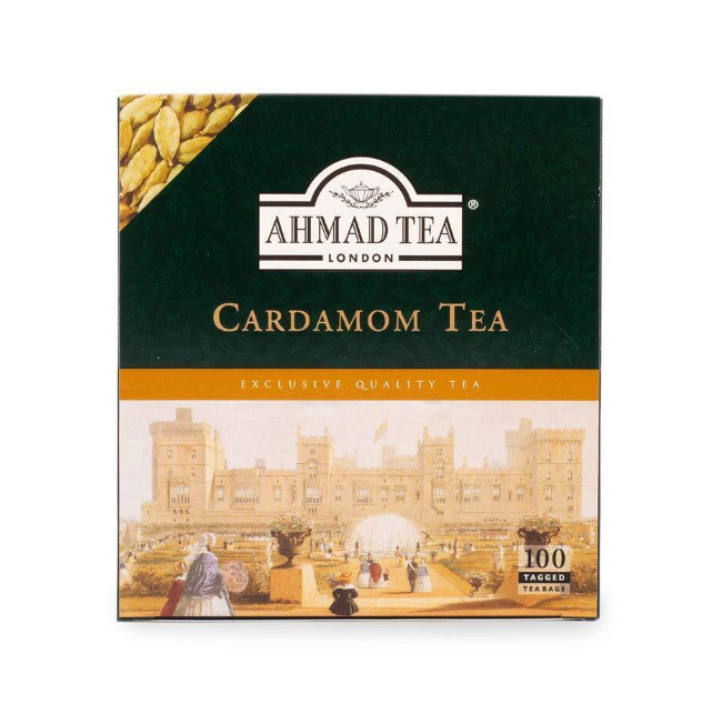 Buy Ahmad Tea Cardamom Tea Bags, 100 Bags Online in Oman | Talabat Oman