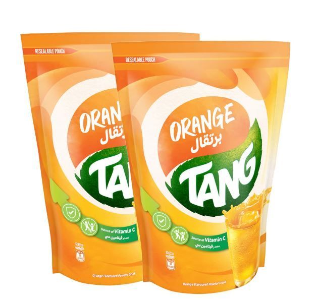 Buy Tang Orange Flavor Instant Powder Drink, 2x375g Online in Kuwait ...