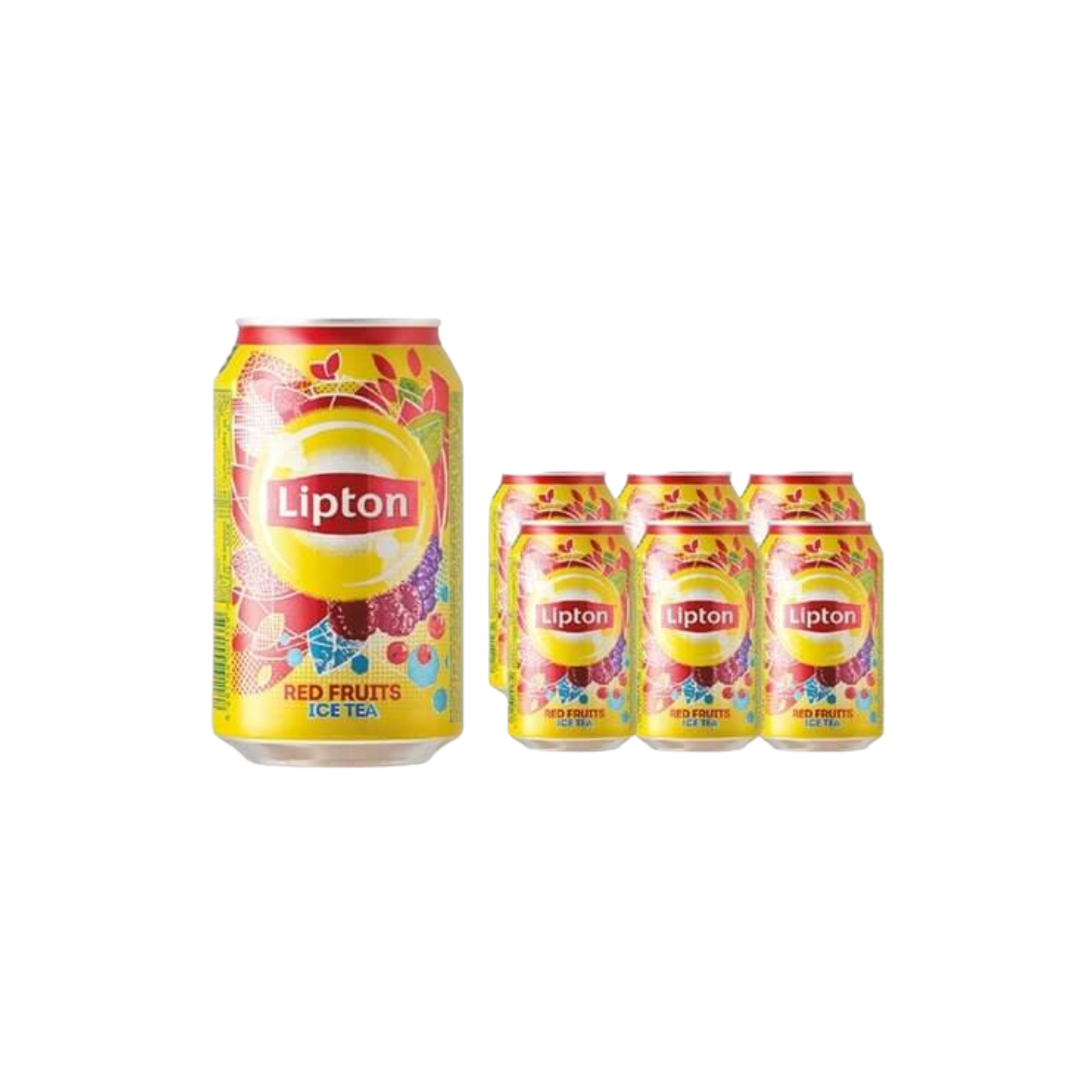 Buy Lipton Red Fruits Ice Tea Drink, 6x320ml Online in Bahrain ...