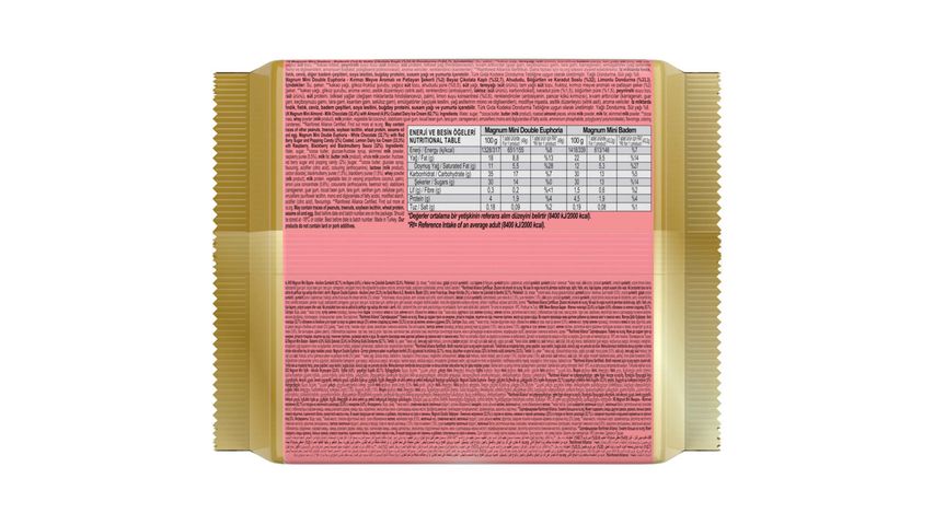 Magnum Mini Double Euphoria Badem 6'lı - yemeksepeti.com