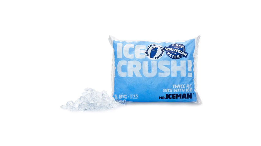 Mr. Iceman Crushed Ice | 1kg - foodora.no