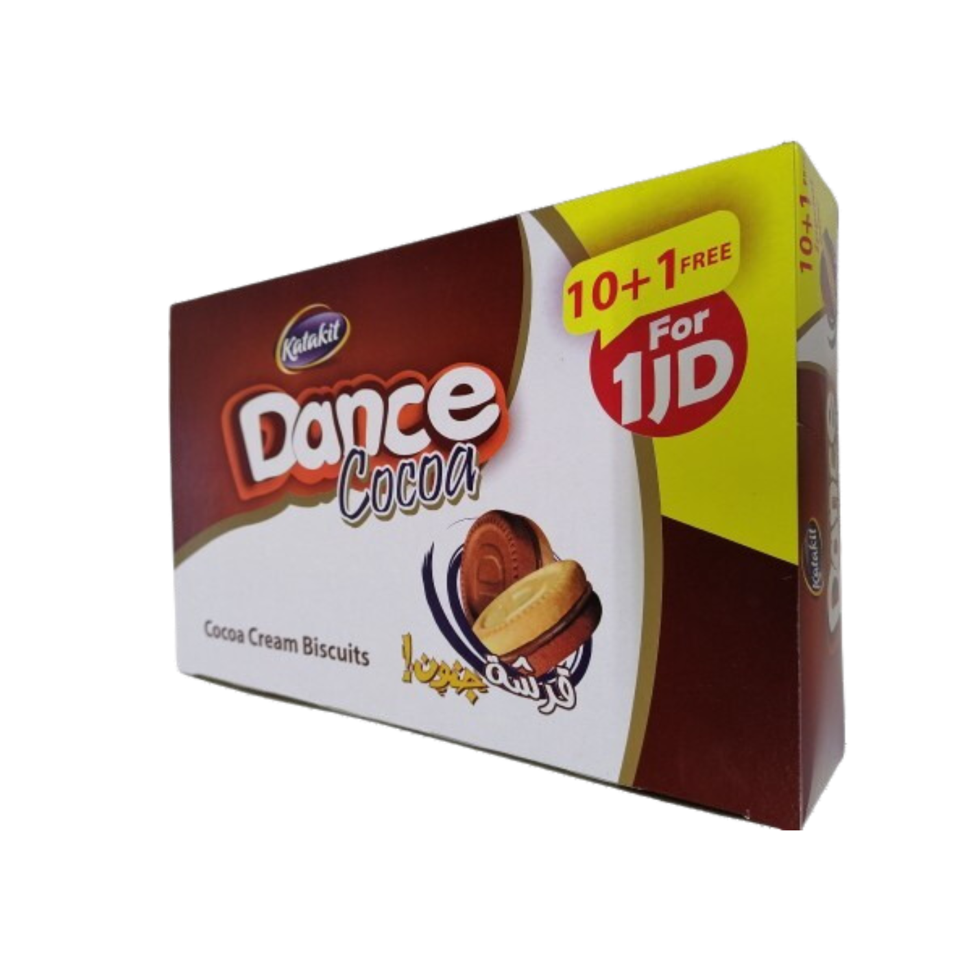 Buy Katakit Dance Cocoa Biscuits, 11x35g Online in Jordan | Talabat Jordan