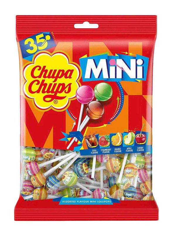 Buy Chupa Chups Mini Lollipops Bag, 210g Online in Oman | Talabat Oman
