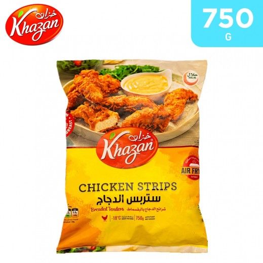 Buy Khazan Premium Original Crunchy Chicken Strip, 750g Online in ...