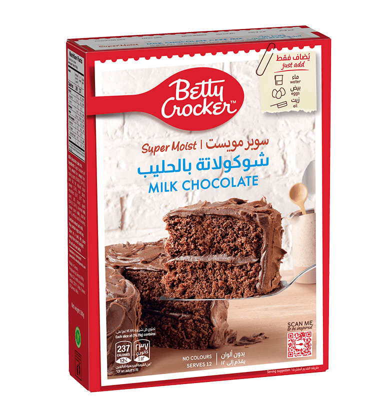 Buy Betty Crocker Milk Chocolate Cake Mix, 500g Online in Bahrain ...