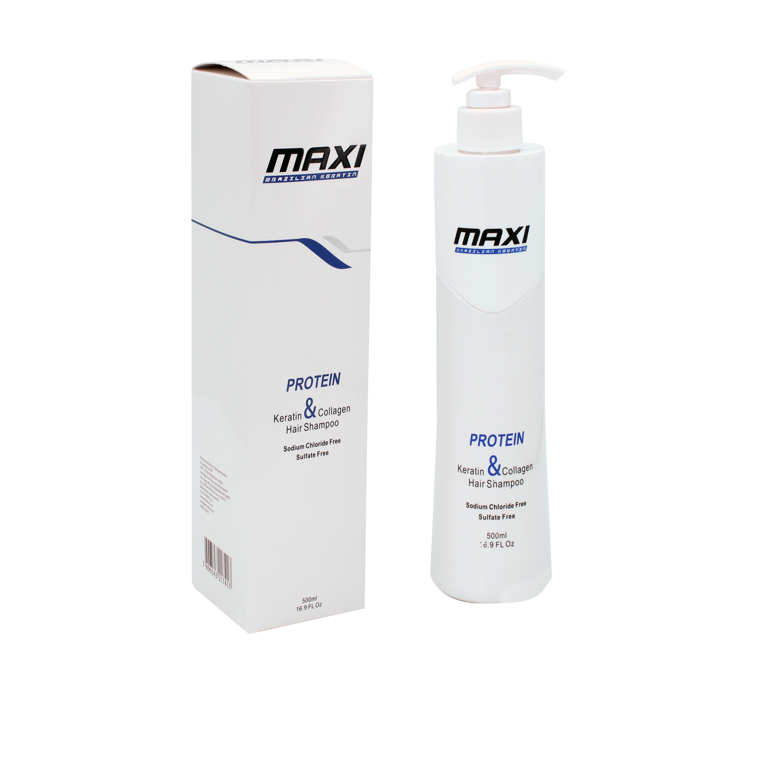 Buy Maxi Silver Sulfate & Sodium Chloride Free Hair Shampoo, 500ml ...
