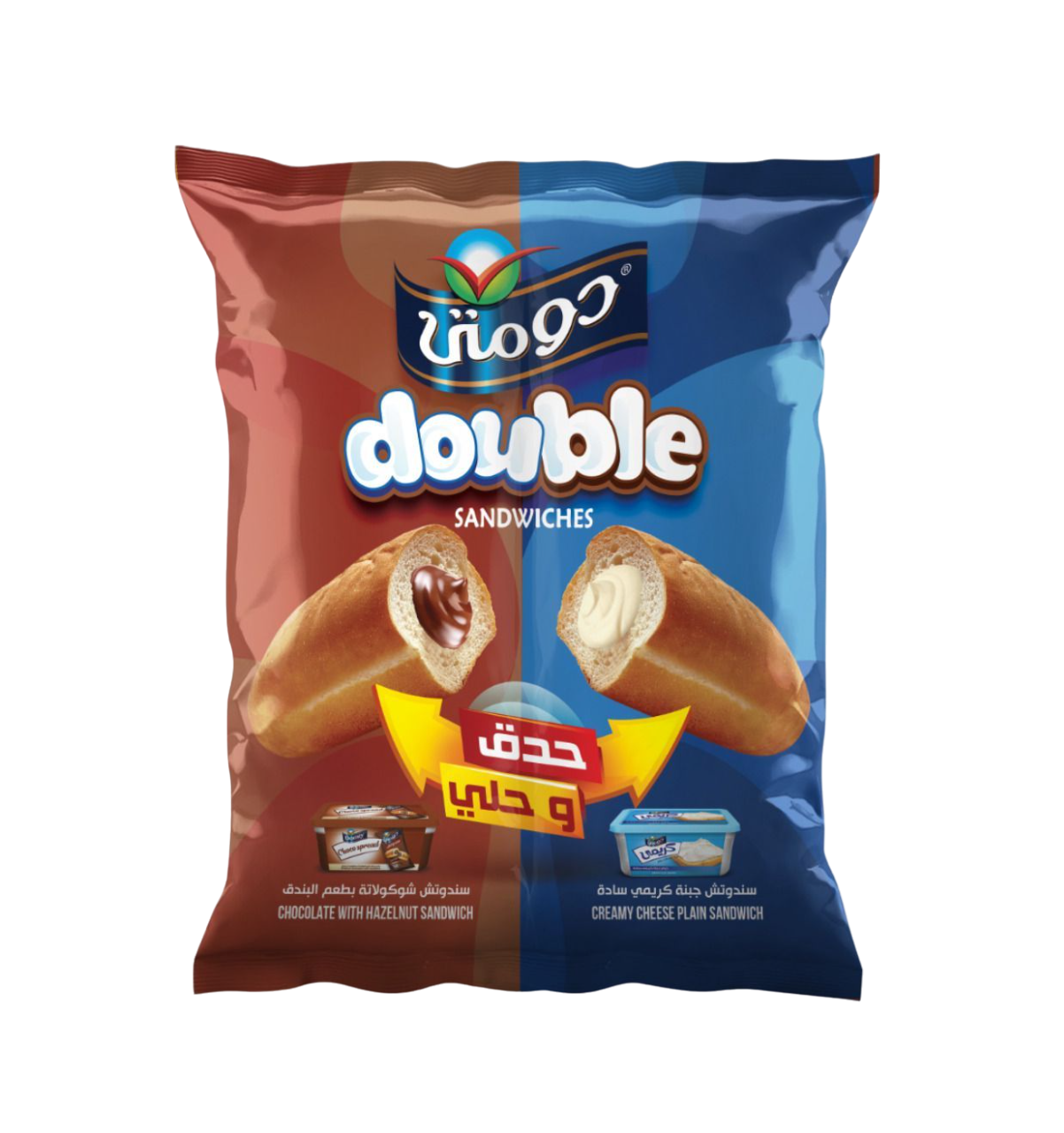 Buy Domty Creamy and Chocolate Double Sandwiches Online in Egypt ...