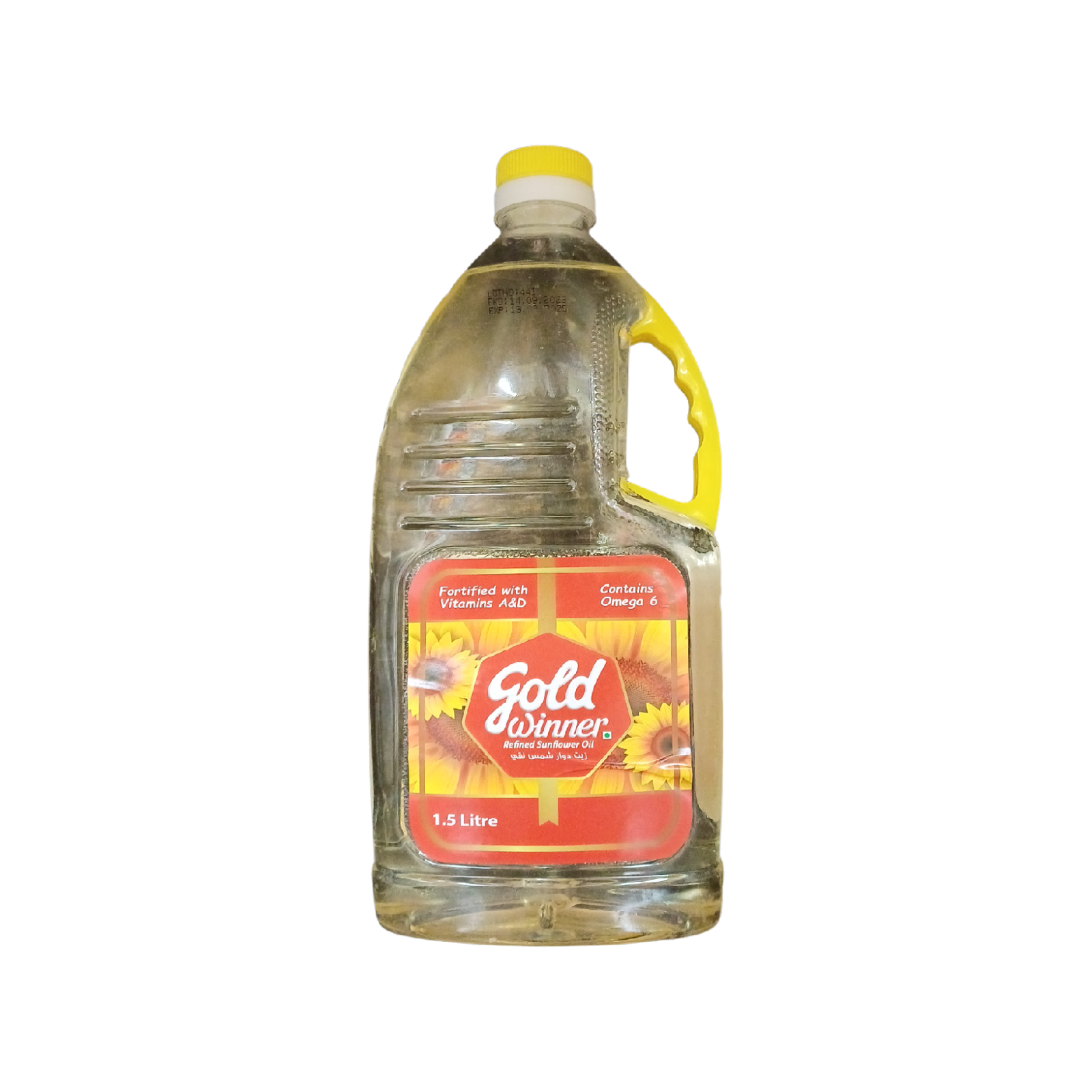 Buy Gold Winner Refined Sunflower Oil, 1.5L Online in Bahrain | Talabat ...