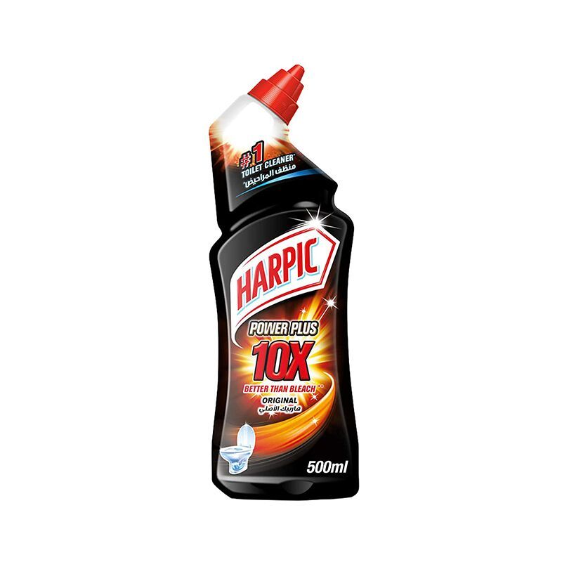 Buy Harpic Power Plus 10X Original Toilet Cleaner, 500ml Online in Bahrain | Talabat Bahrain