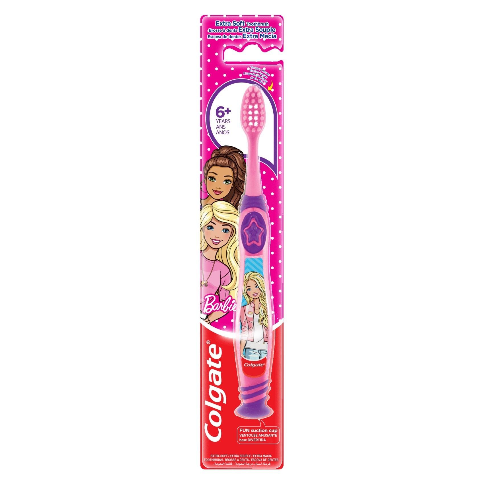 Buy Colgate Kids Toothbrush Barbie 6+ Years Extra Soft Manual ...